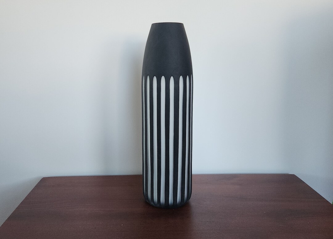 Viterra Art Glass Collection Righi Vase 13.5" - Etsy