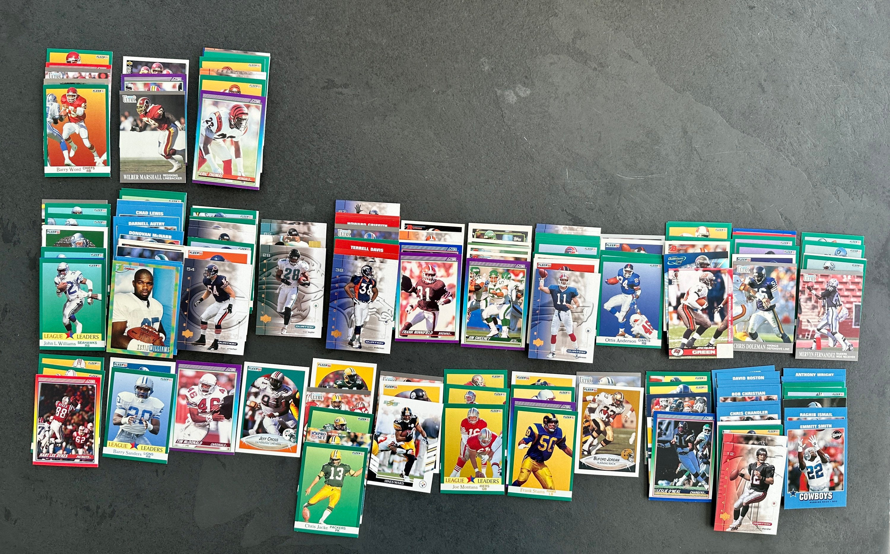 Trading Cards - Lot of 540 Sports Cards - Etsy