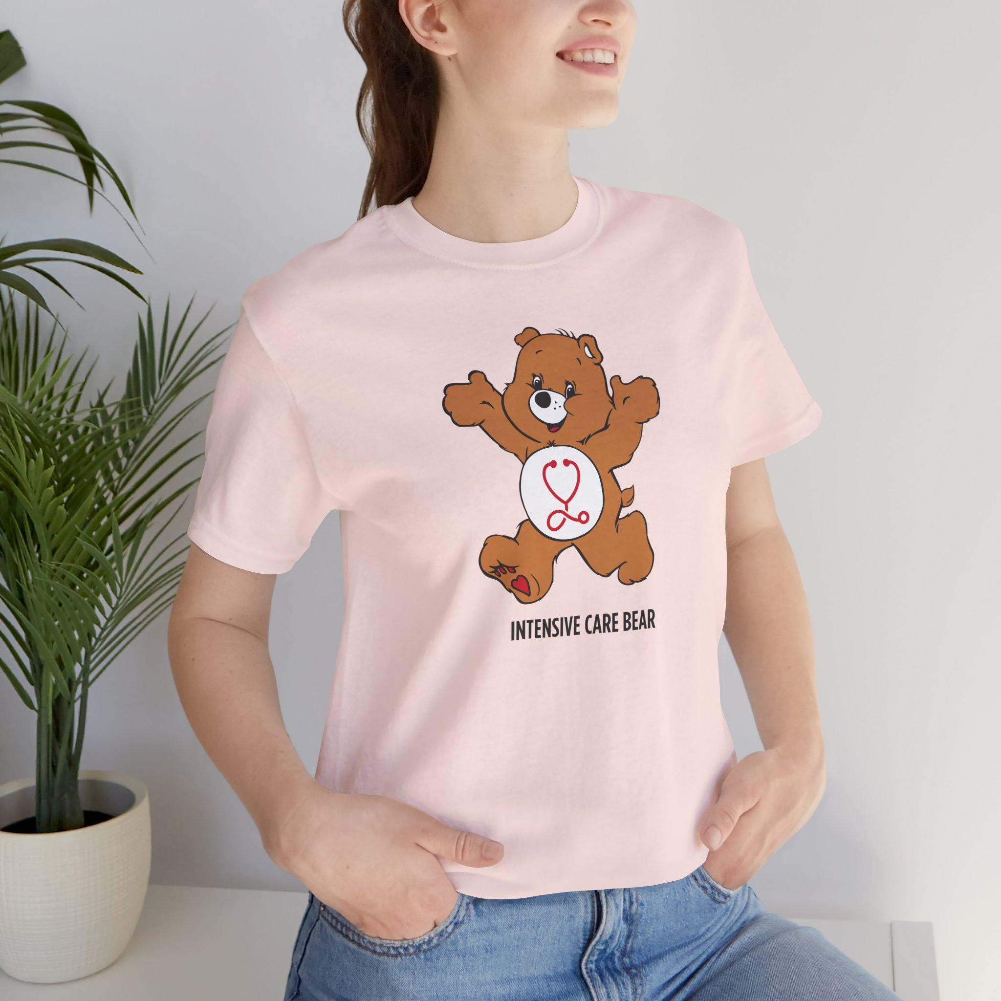 Vintage 80's Inspired Care Bear Tee for Intensive Care Nurse, Nurse ...