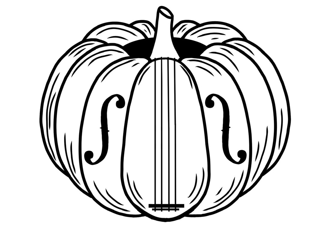 Digital Download Pumpkin Stringed Musical Folk Instrument - Etsy