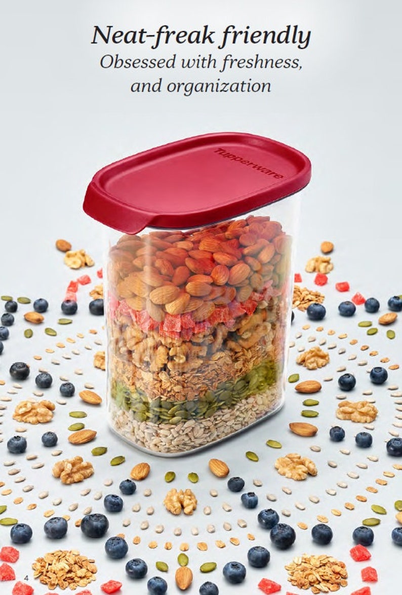 Limited Time Tupperware Tupperware Ultra Clear 2-cup/500 Ml Container ...