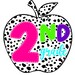Dalmatian Apple 2nd Grade PNG - Back to School Design (digital Download ...