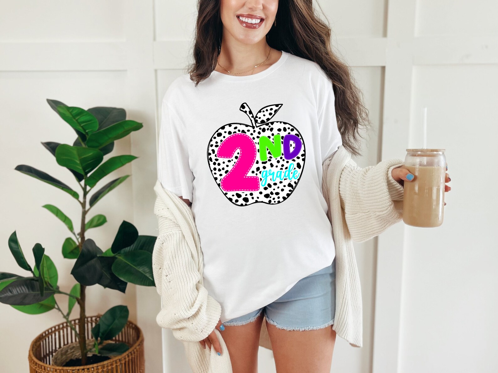 Dalmatian Apple 2nd Grade PNG - Back to School Design (digital Download ...
