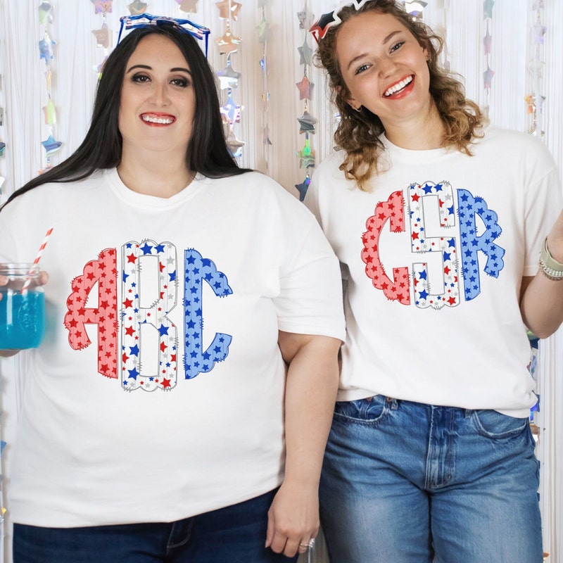 4 Initial Monogram - Etsy