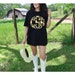 Daisy Single Custom Monogram Personalized Floral Monogram Cute T-shirt ...