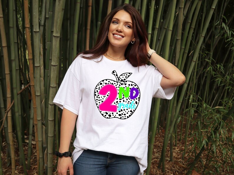 Dalmatian Apple 2nd Grade PNG - Back to School Design (digital Download ...