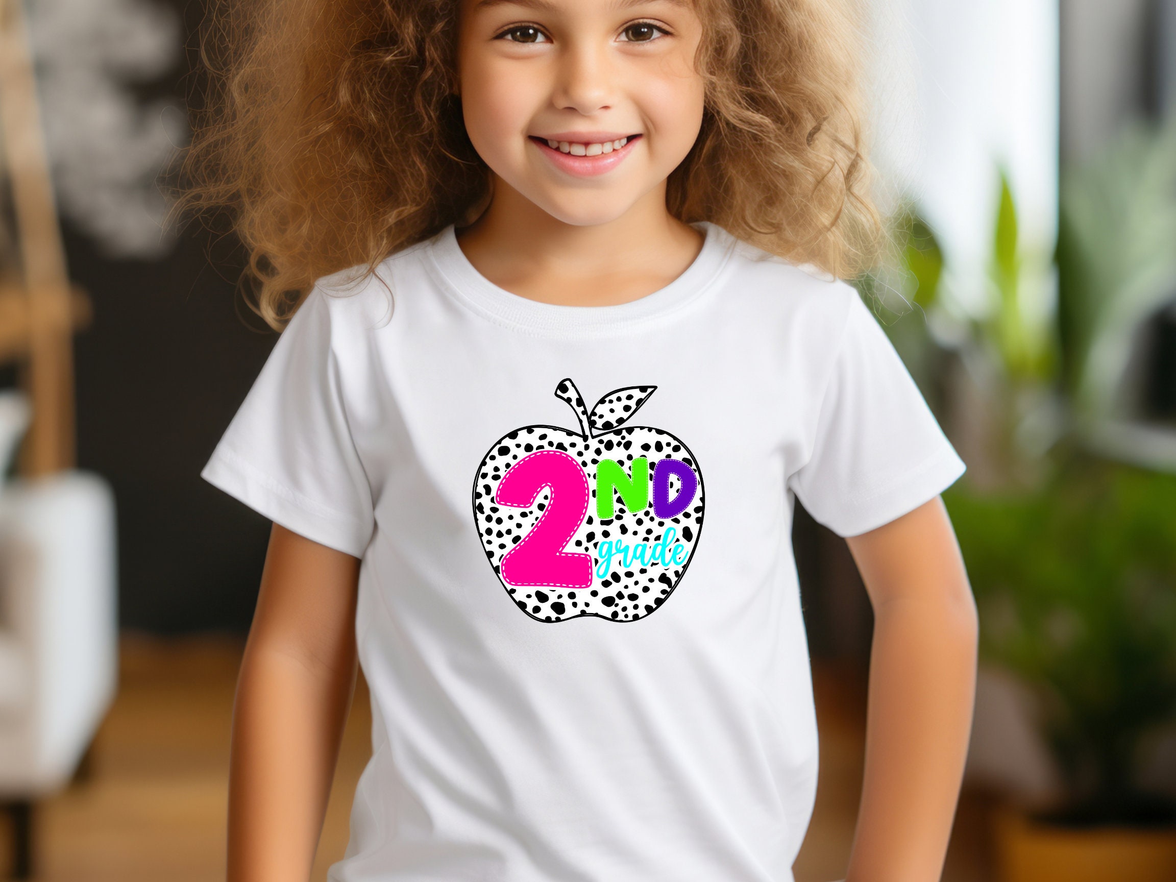 Dalmatian Apple 2nd Grade PNG - Back to School Design (digital Download ...