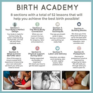 Childbirth Education Course/ Everything You Need to Know for Labor and ...
