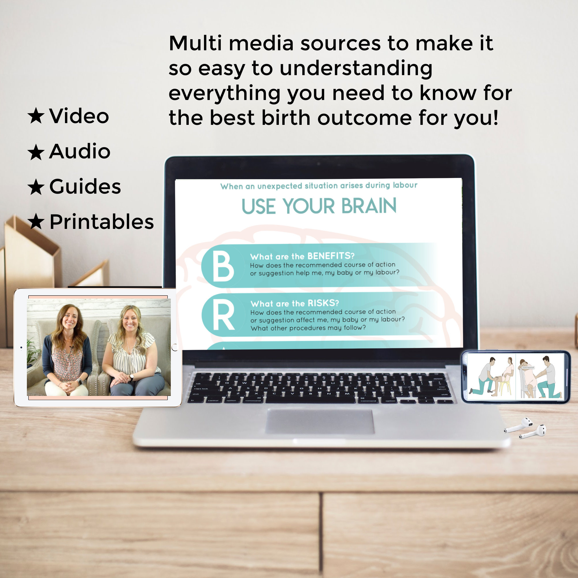 Childbirth Education Course/ Everything You Need to Know for Labor and ...