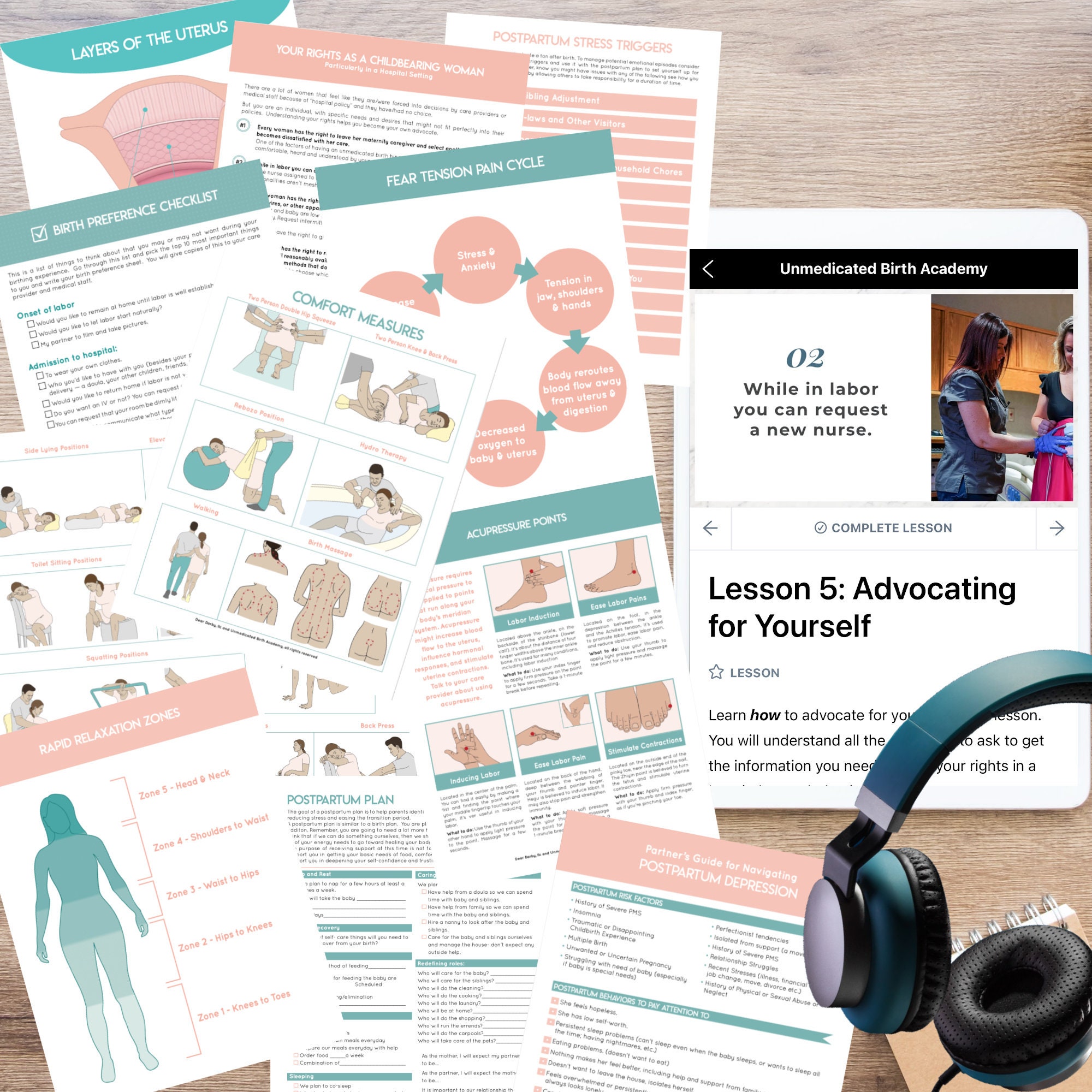 Childbirth Education Course/ Everything You Need to Know for Labor and ...