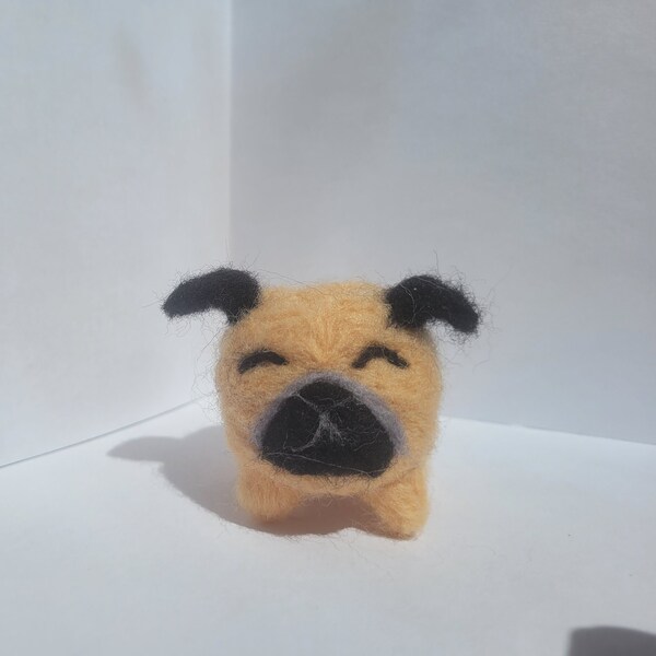 Felt Pug - Etsy