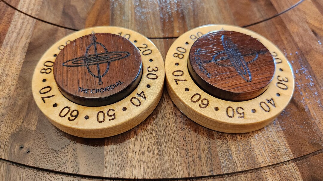 The Crokidial A New Way to Keep Score When Playing Crokinole - Etsy