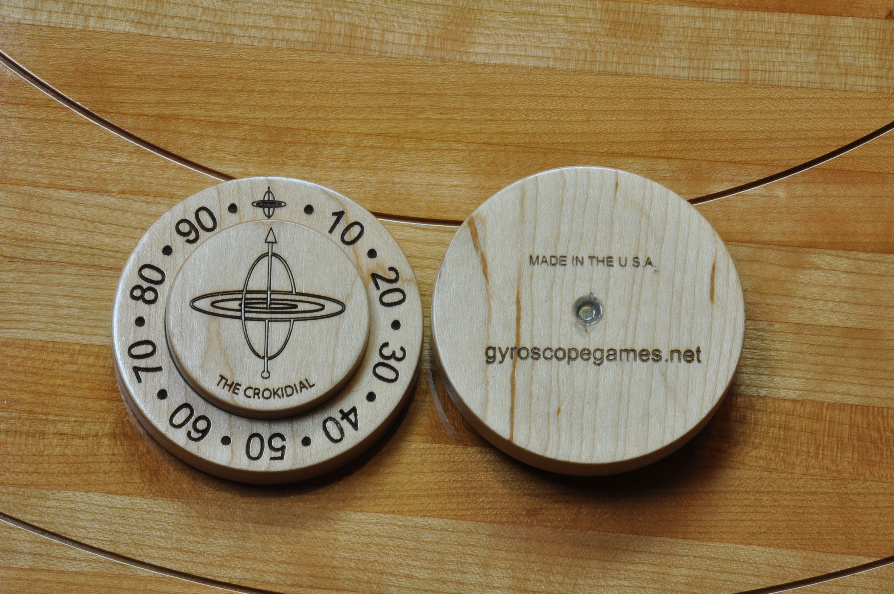 The Crokidial A New Way to Keep Score When Playing Crokinole - Etsy