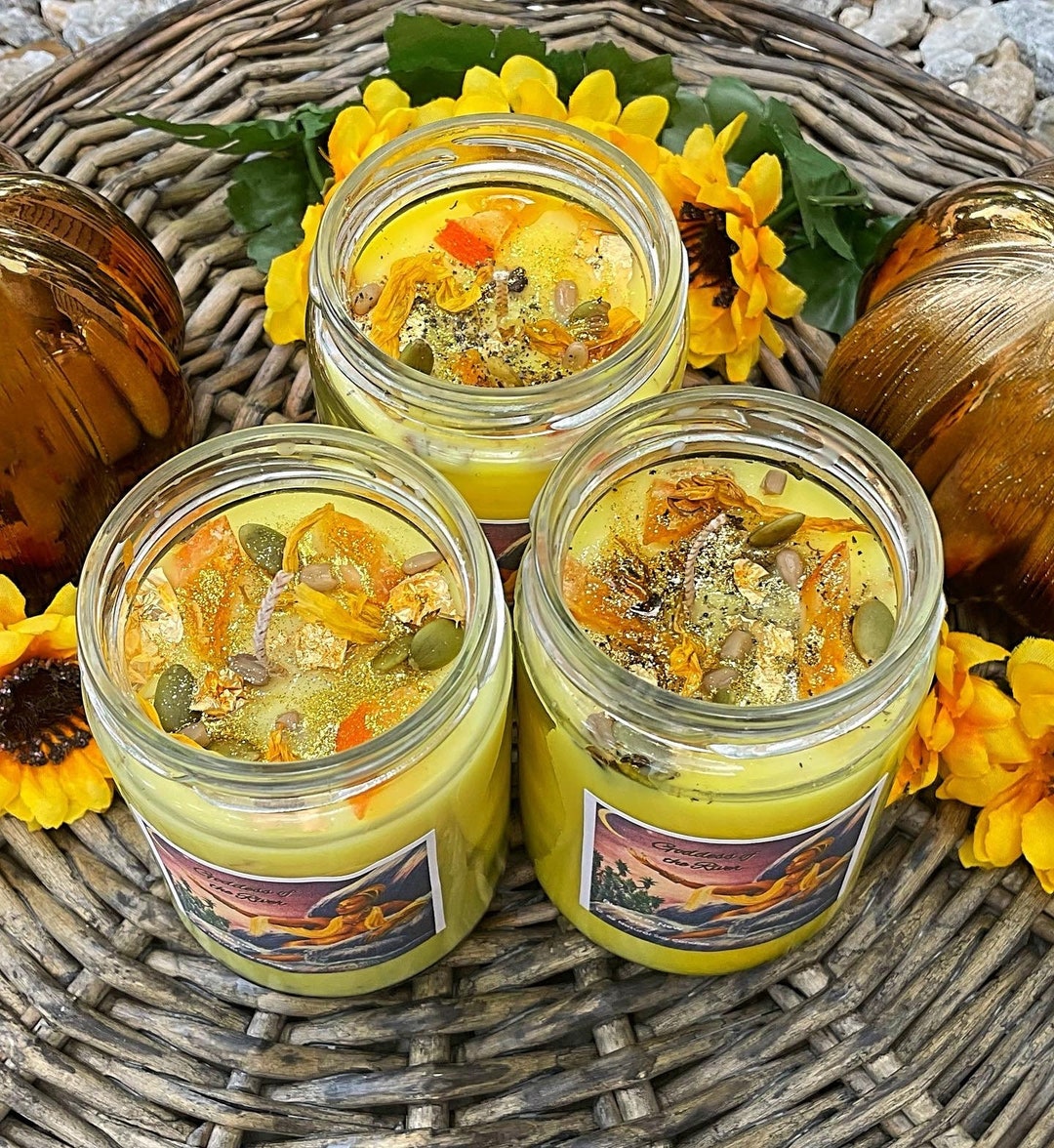 Goddess of the River OSHUN Candle/ Spiritual Candle/ Blessed Candle ...