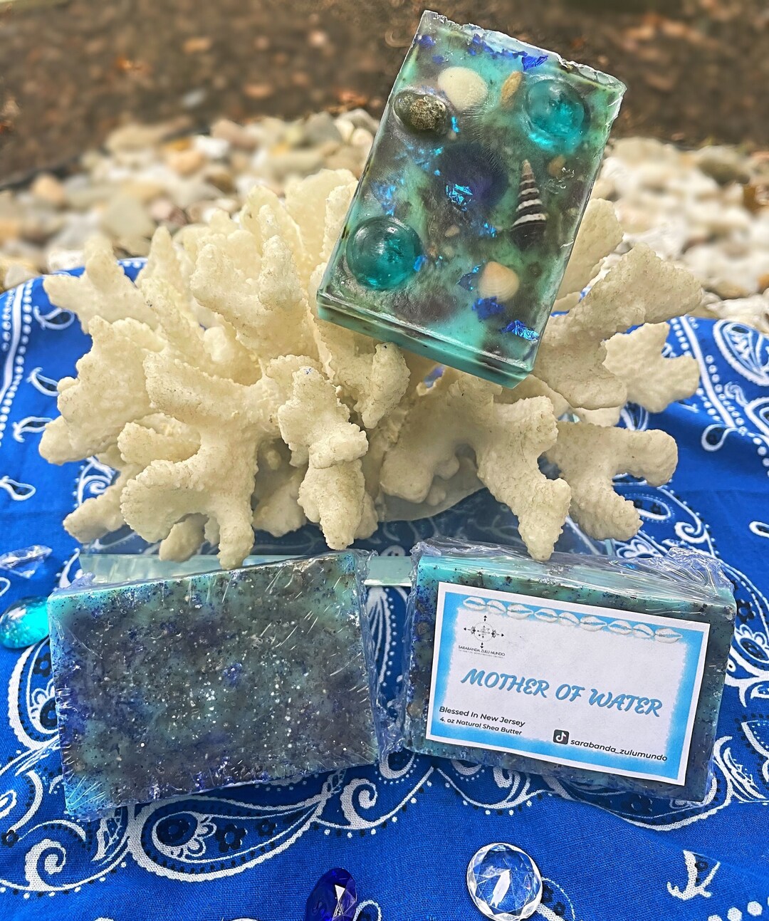Mother of Water YEMAYA Soap/ Spiritual Soap/ Blessed Soap/ Orisha Soap ...