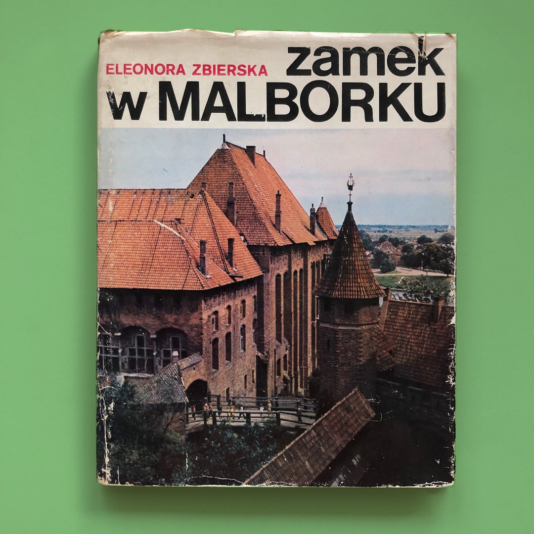 Unique 1982 Teutonic Knights Malbork Castle Polish Book Old Rare ...