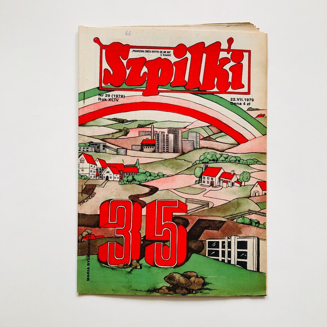 Szpilki 1979 LIKE NEW Unique Legendary Polish Weekly Satirical Magazine ...