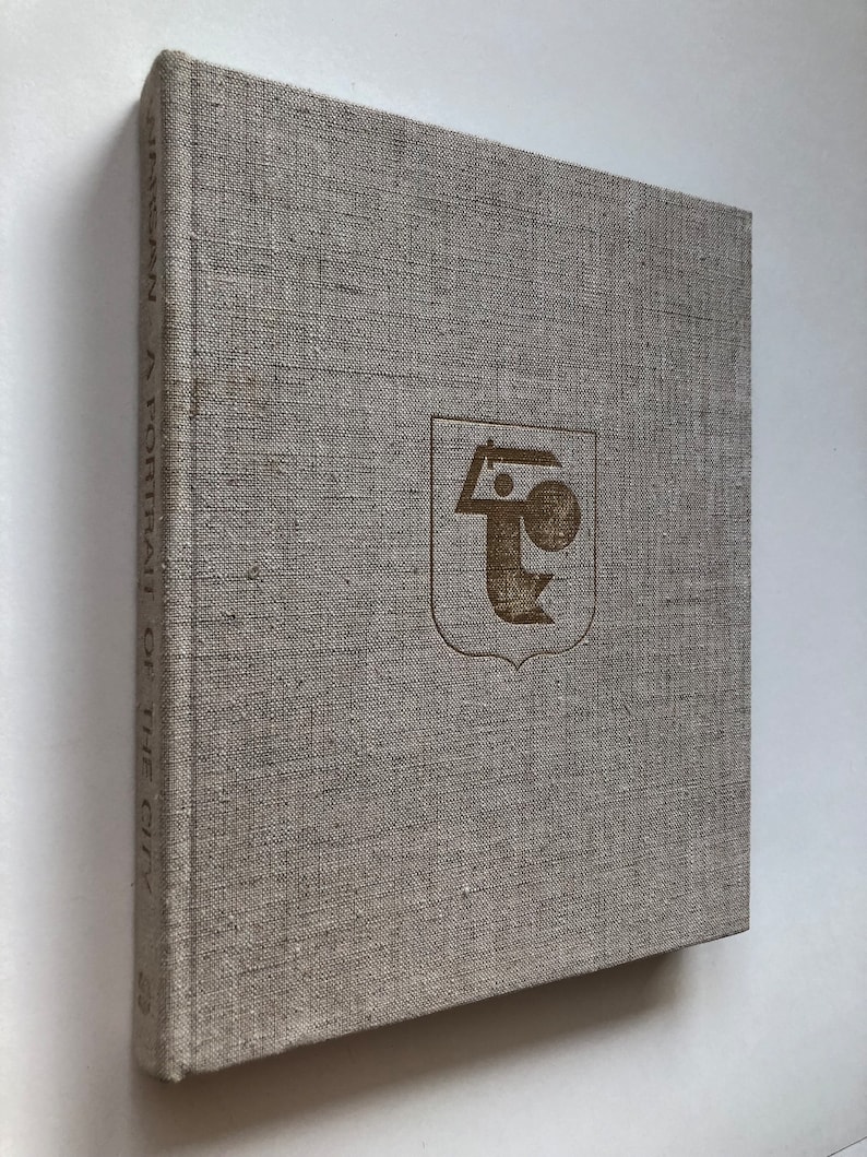 Unique 1981 Old Polish Book in English Warsaw A Portrait of the City ...