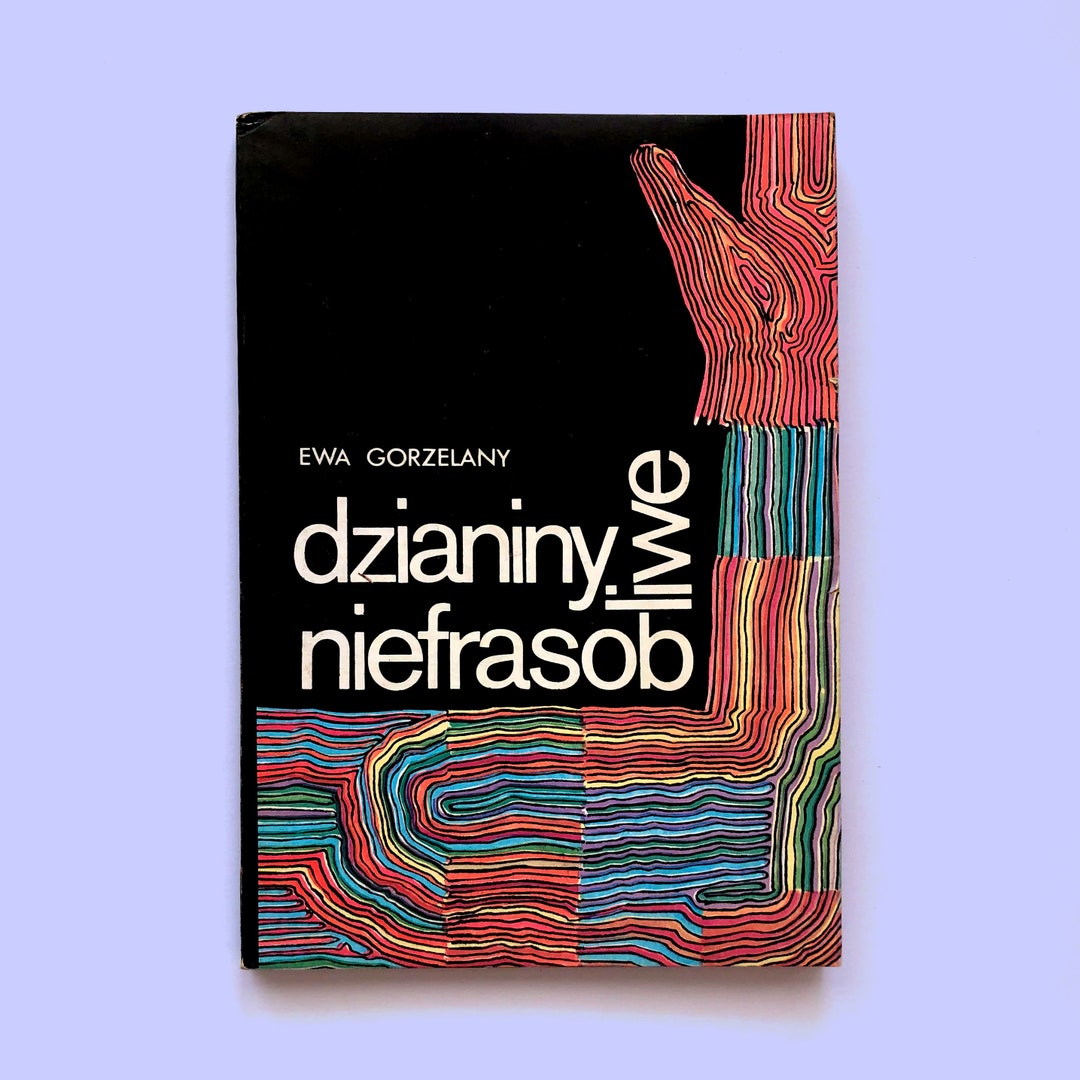 Unique 1981 Old Polish Book Design Rare Vintage Sewing Needlework ...