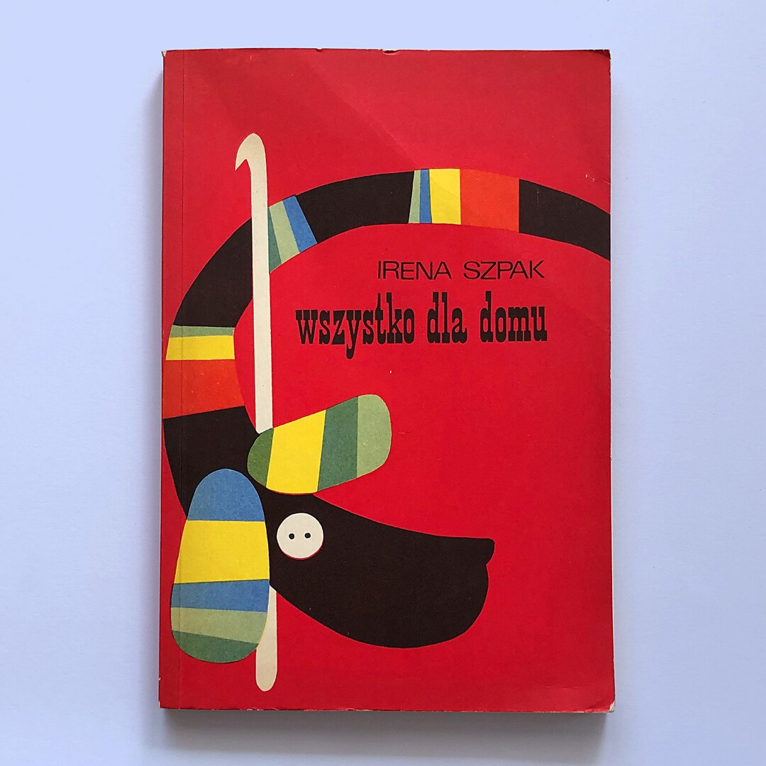 Unique 1976 Old Polish Book Fashion Design Rare Vintage European Sewing ...