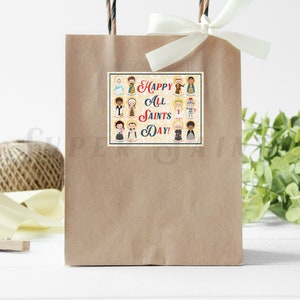 DIGITAL All Saints Party Pack | Paper Costumes, Gift Tags, Coloring ...