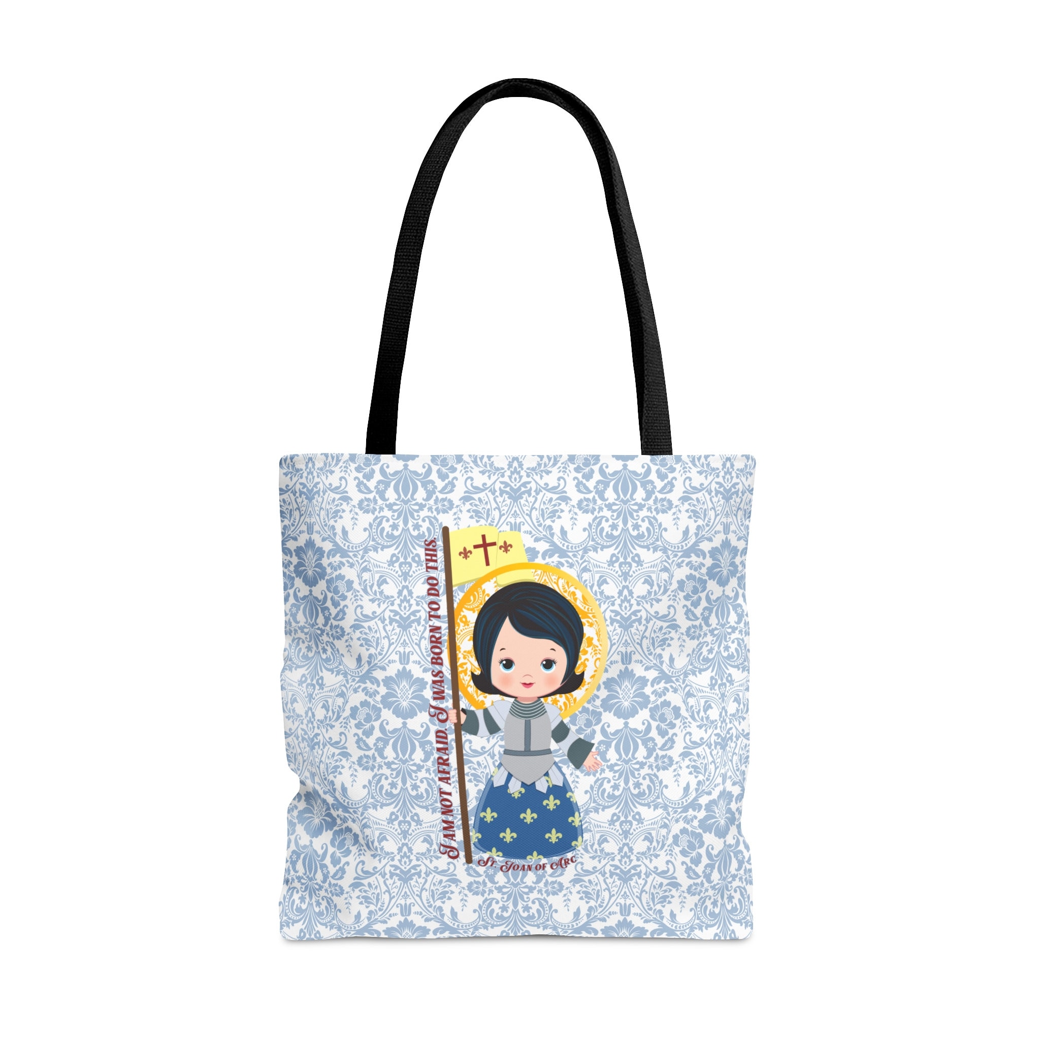 St. Joan of Arc Tote Bag 3 Sizes Catholic Mass Bag Adoration Bag ...