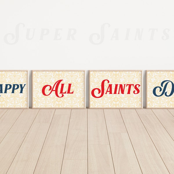 All Saints Day Banner - Etsy