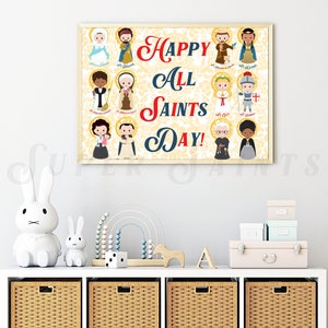 DIGITAL All Saints Party Pack | Paper Costumes, Gift Tags, Coloring ...