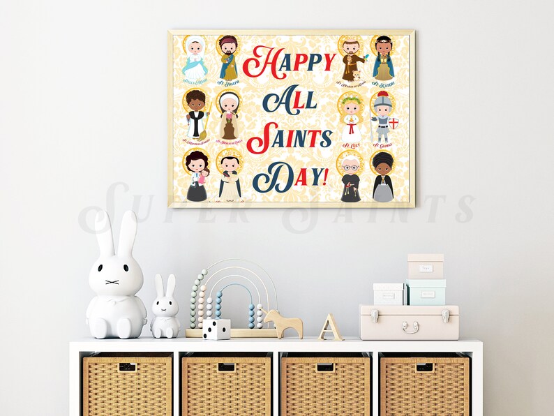 DIGITAL All Saints Party Pack | Paper Costumes, Gift Tags, Coloring ...