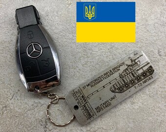 Ukraine Tank Keychain - Etsy