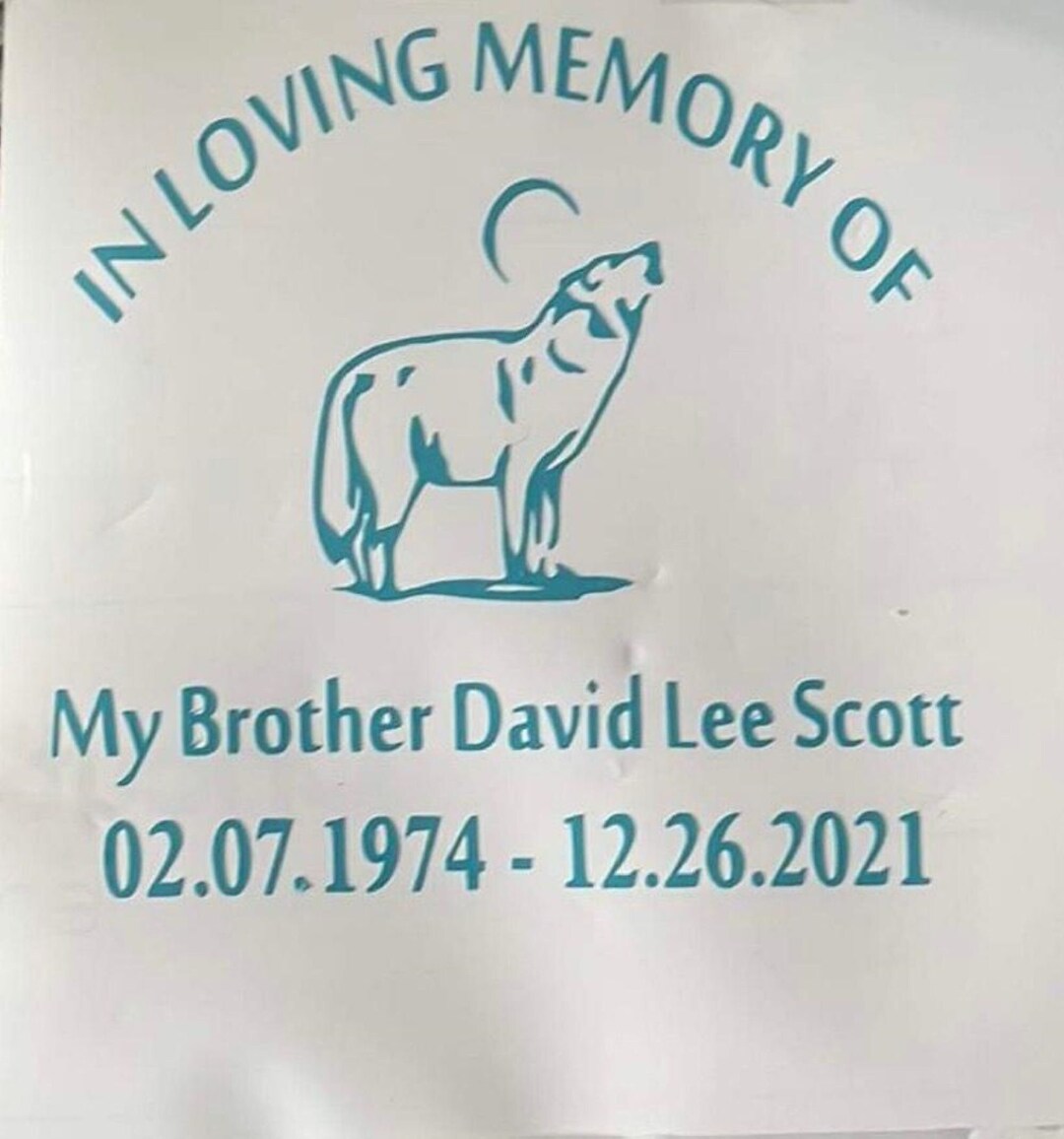 In Memory of My Brother Decal - Etsy