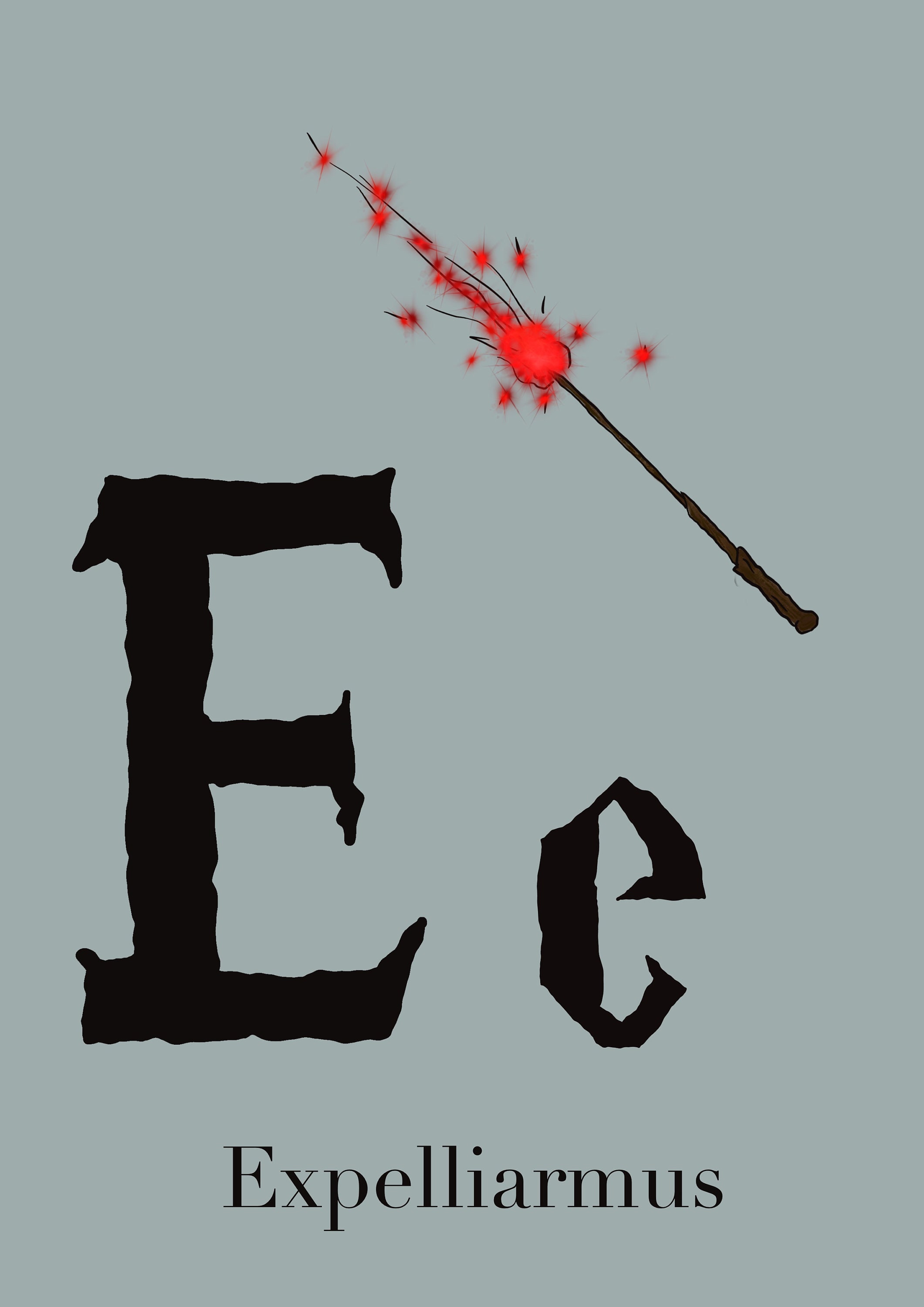 Wizard Inspired Full Alphabet Flash Cards, Posters and Wall Art - Etsy