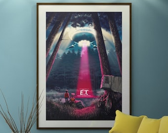 E.t. Alternative Poster - Etsy