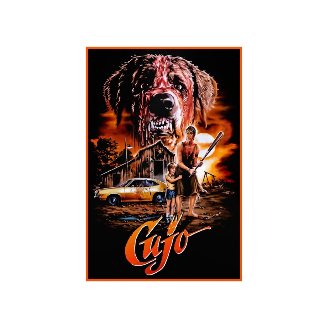 Cujo Poster Classic 80's Movie Poster Print Alternative - Etsy