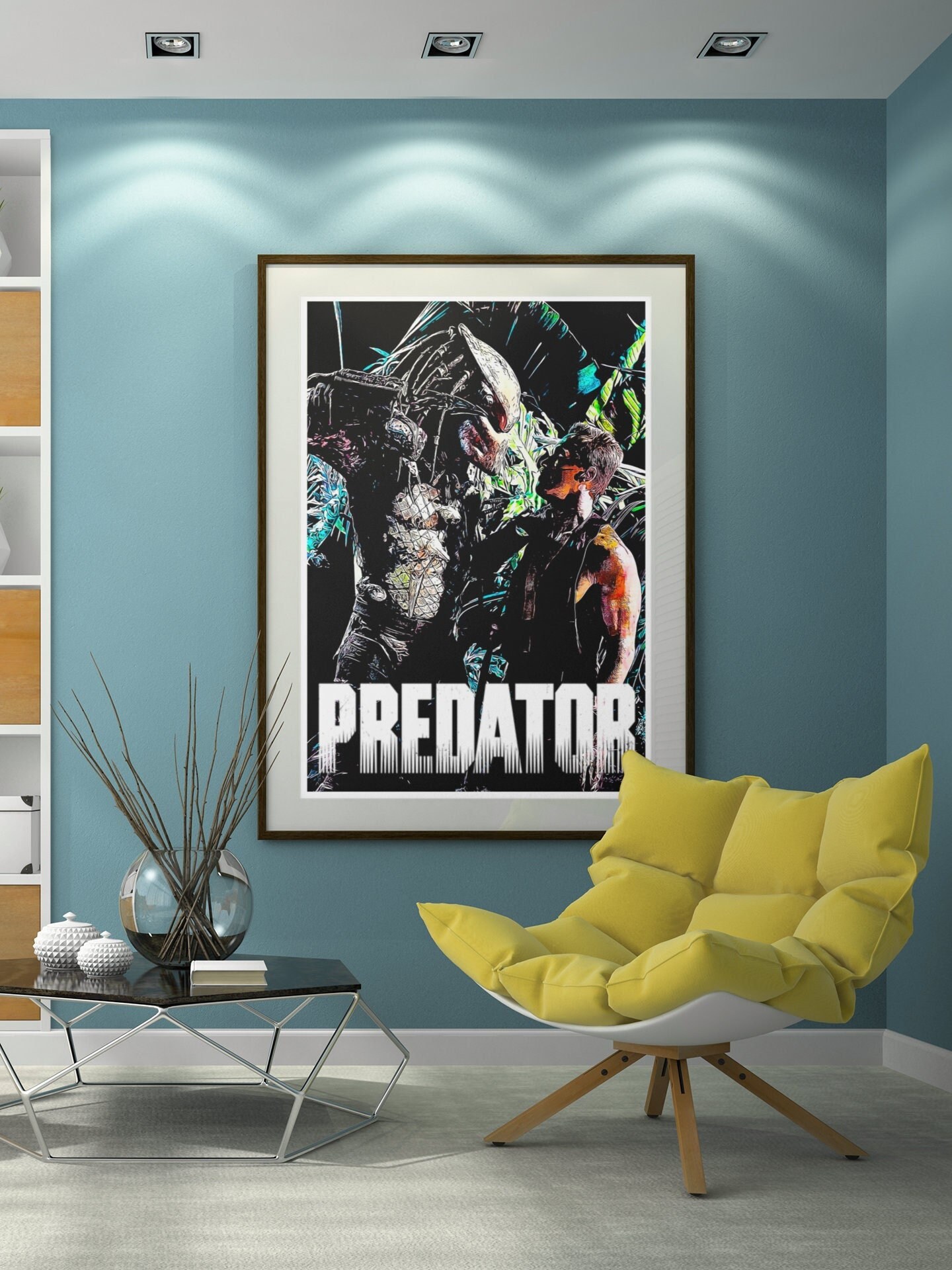 Predator Movie Poster | Predator Movie Art Print | Alternative Film ...