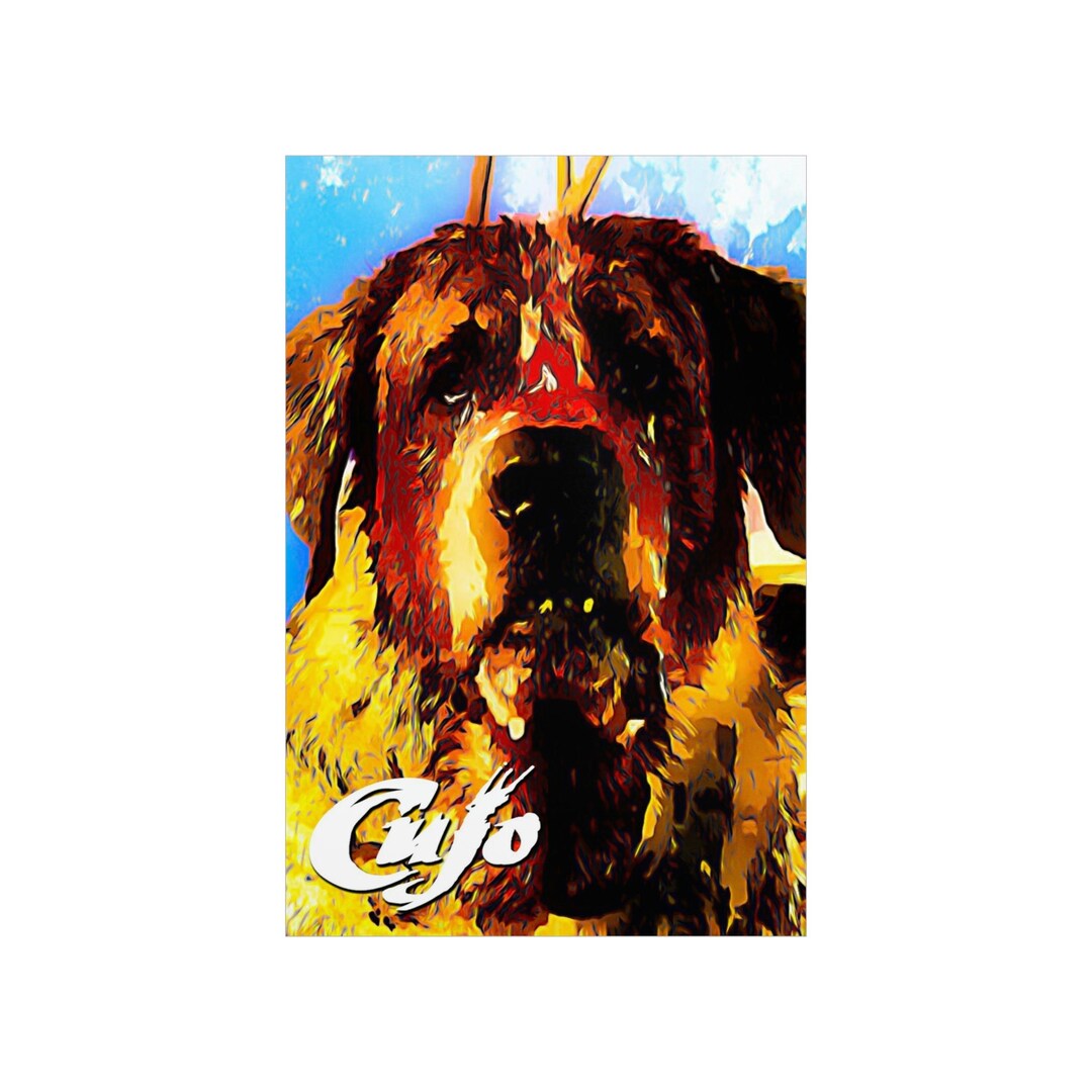 Cujo Poster Classic 80's Movie Poster Print Alternative - Etsy