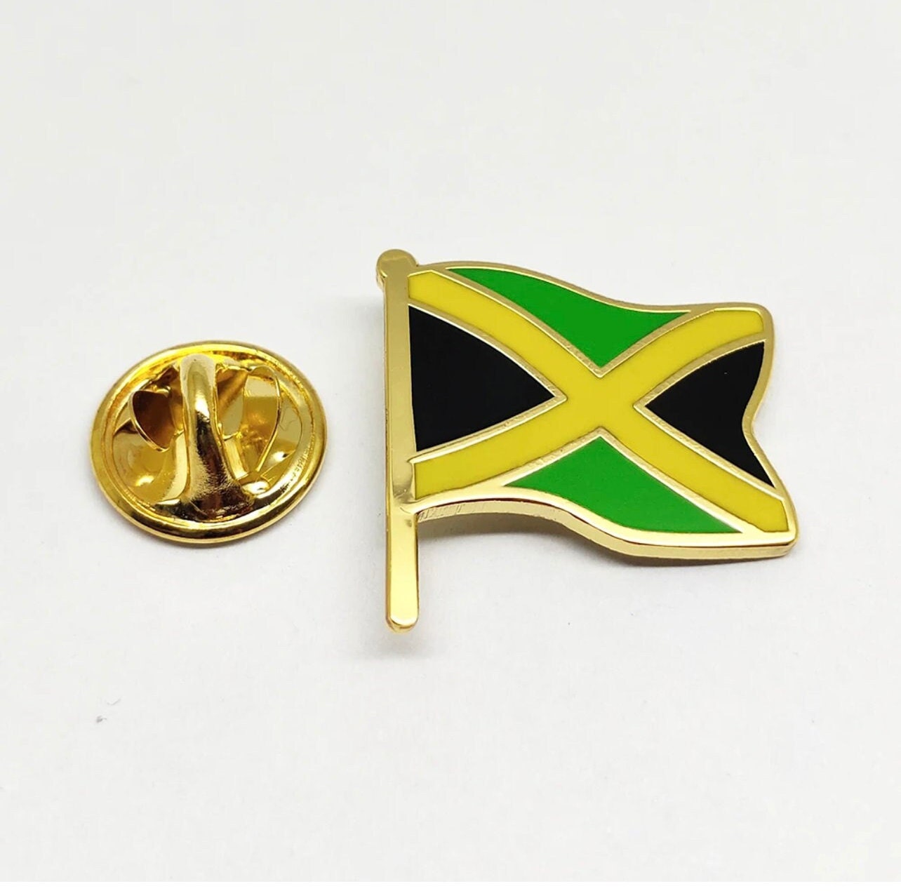 3 Pcs Jamaican Flag Enamel Pin - Etsy