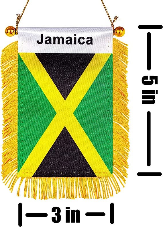 Jamaica Jamaican MINI BANNER FLAG - Etsy