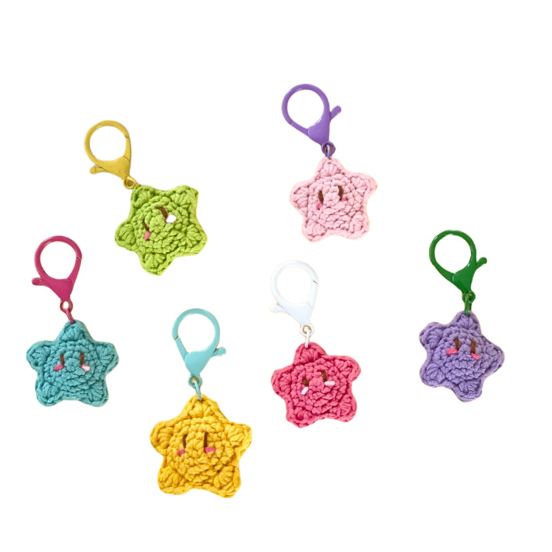 Crochet Star Keychain Pattern Beginner-friendly, Perfect for All ...