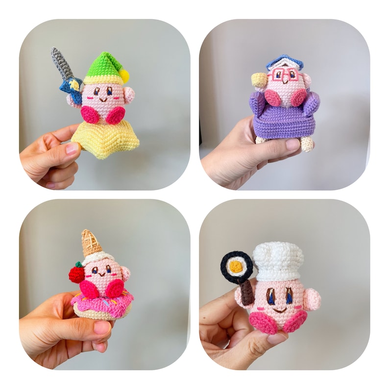 Crochet Kirby Pattern - Etsy