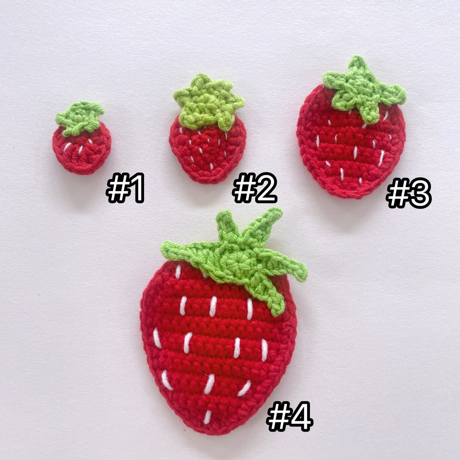 Crochet Strawberry Digital Pattern - Etsy