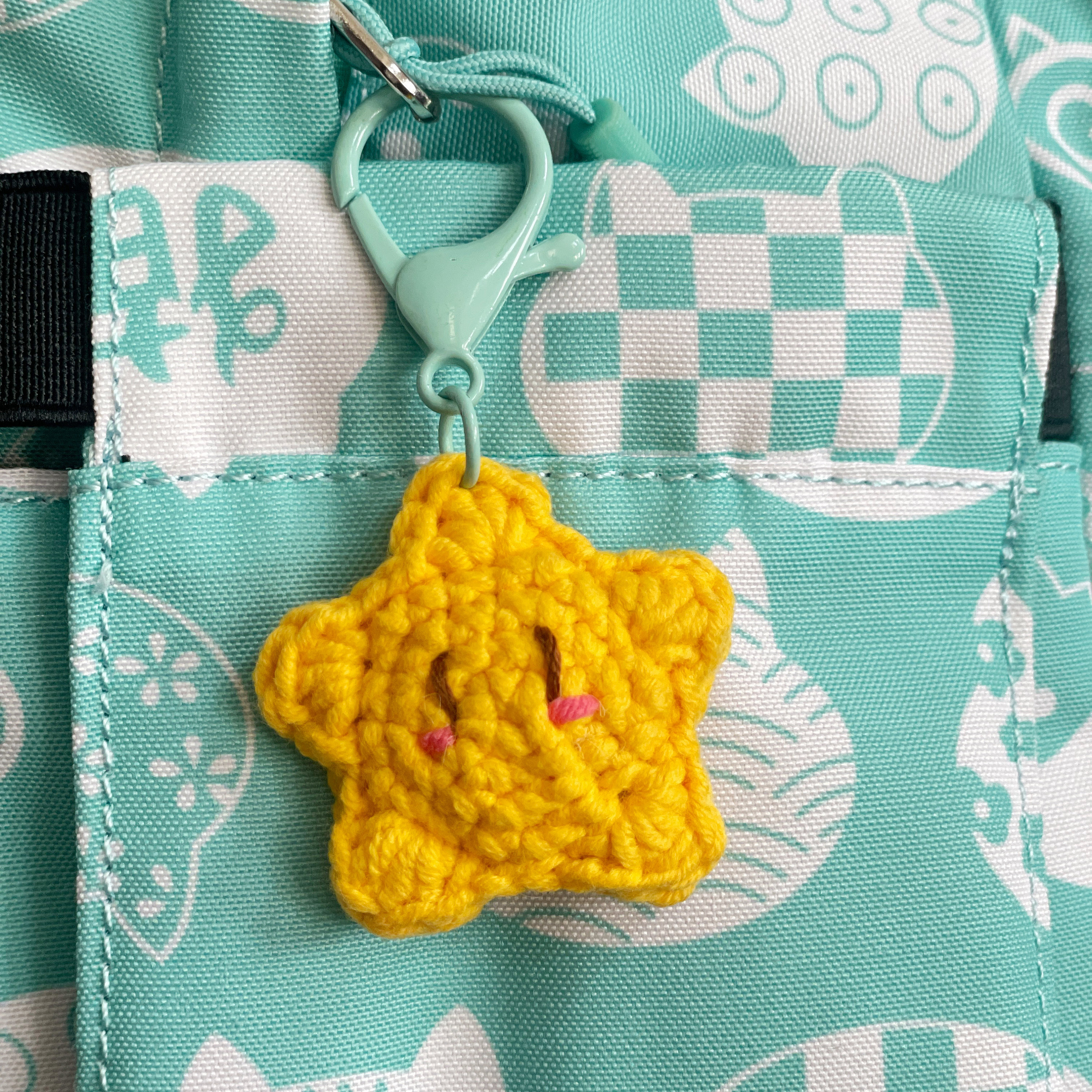 Crochet Star Keychain Pattern: Beginner-friendly (digital Download) - Etsy