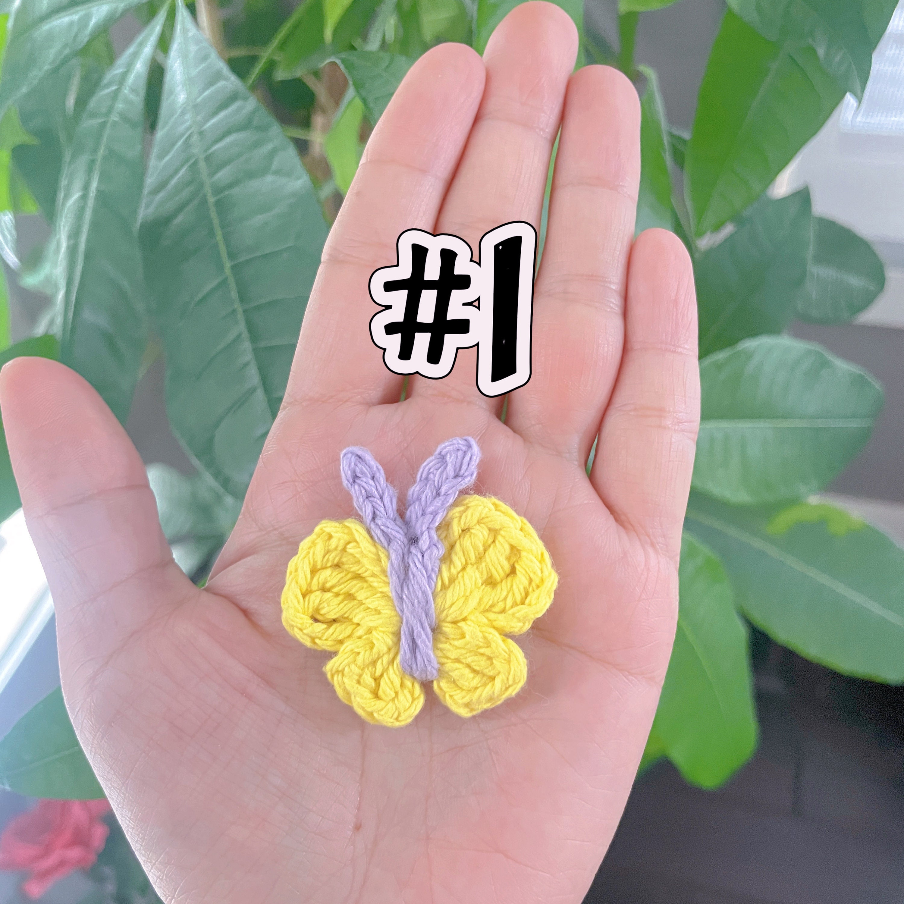 Easy Crochet Butterfly Digital Pattern - Beginner-friendly - Etsy