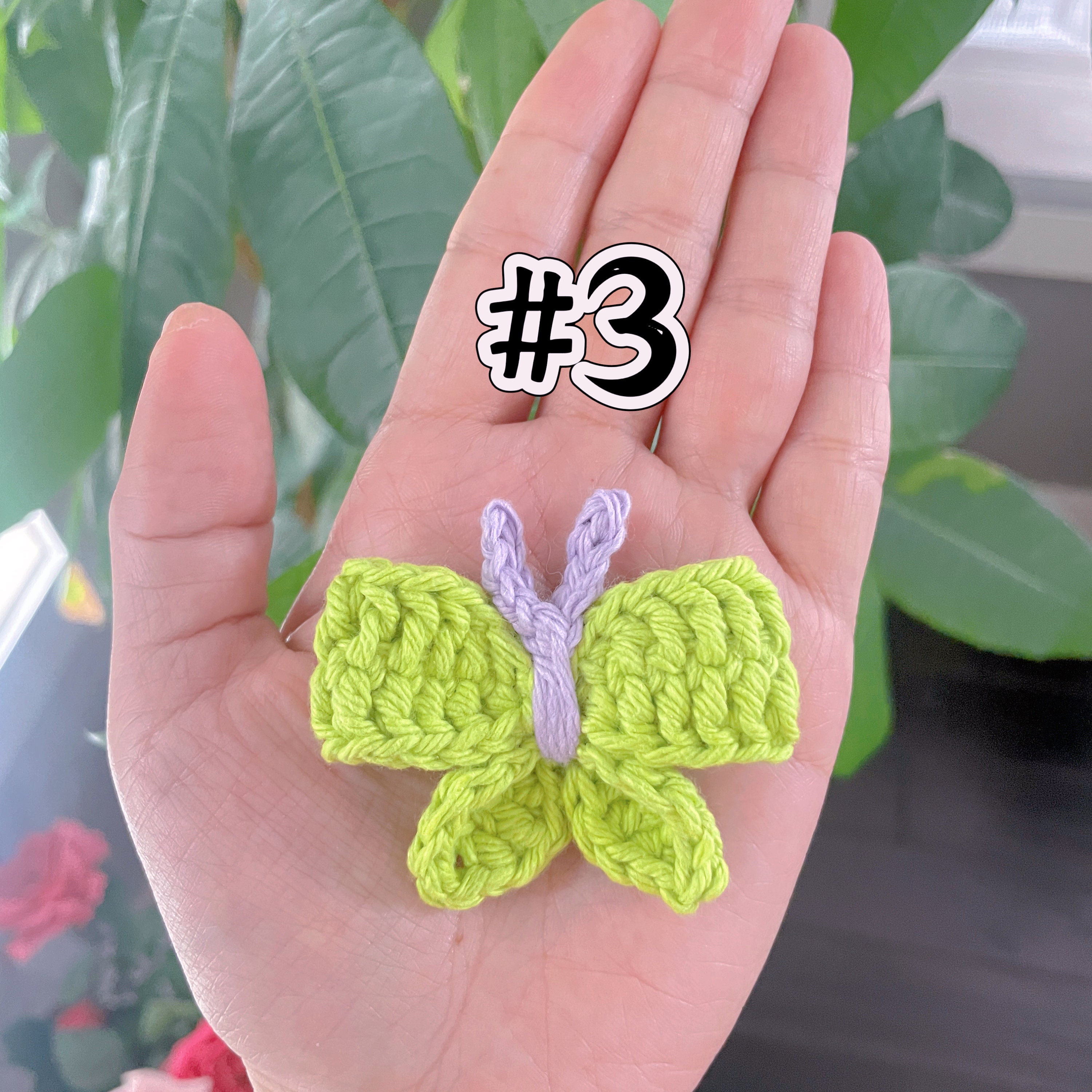 Easy Crochet Butterfly Digital Pattern - Beginner-friendly - Etsy