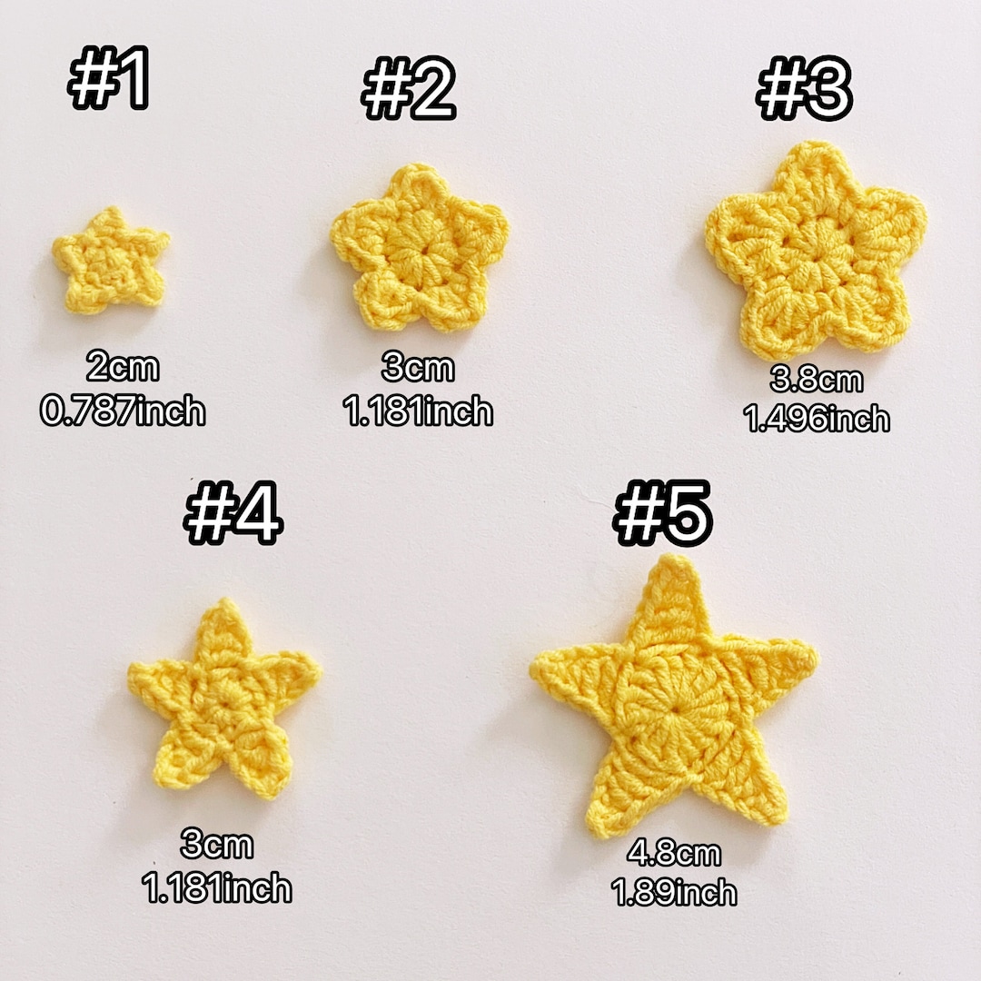 Crochet Stars Digital Pattern - Etsy