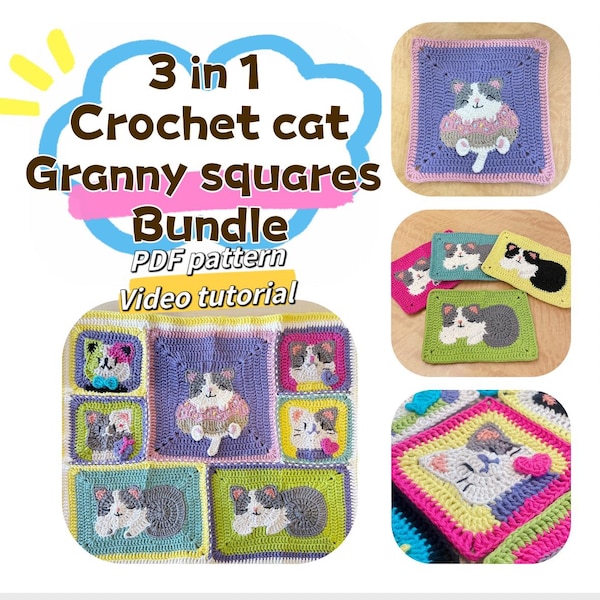 Granny Square Needlepoint - Etsy