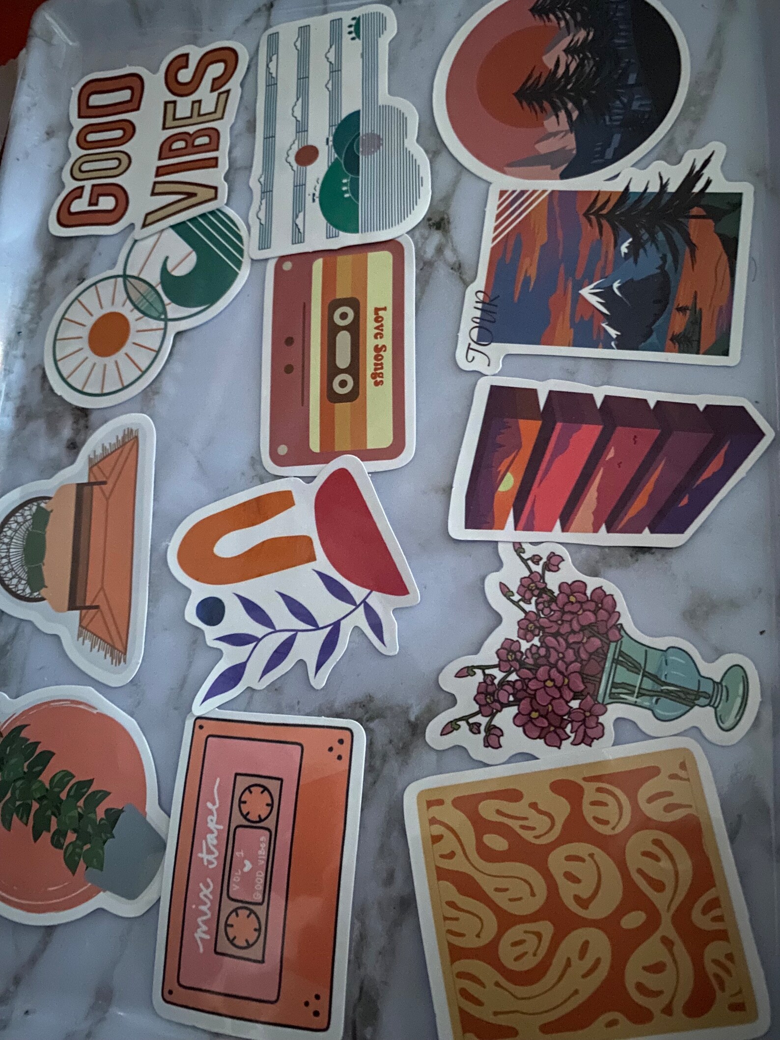 Oops Stickers,mystery Stickers,random Sticker Flakes, Sticker Mystery ...