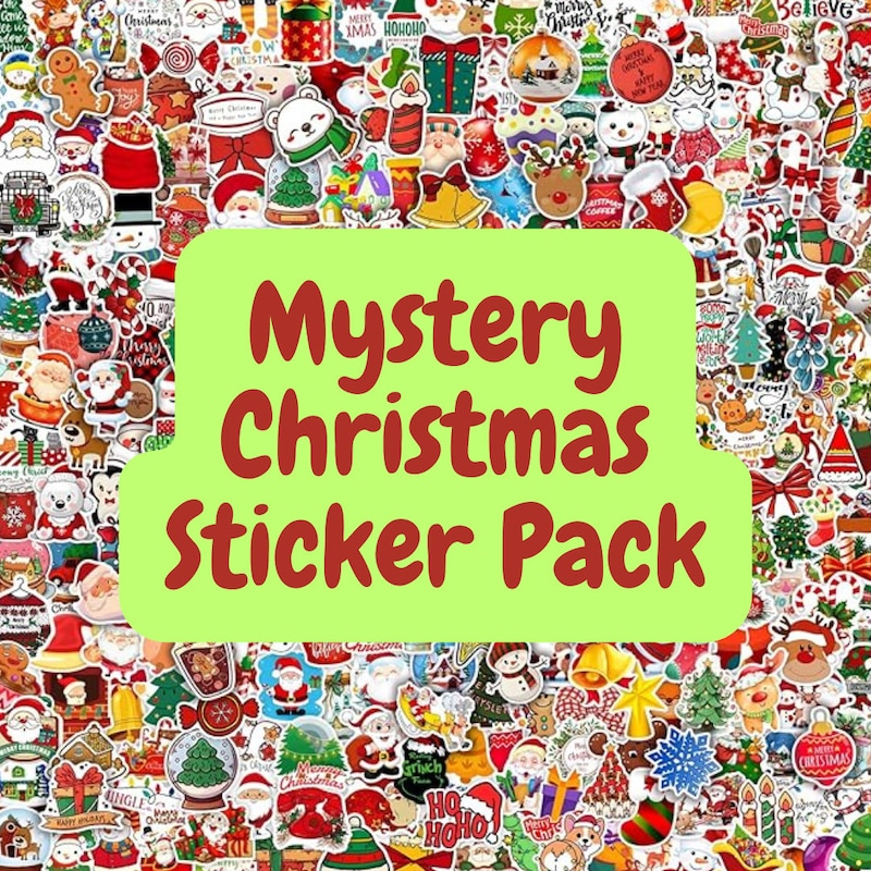 Christmas Flake Stickers - Etsy