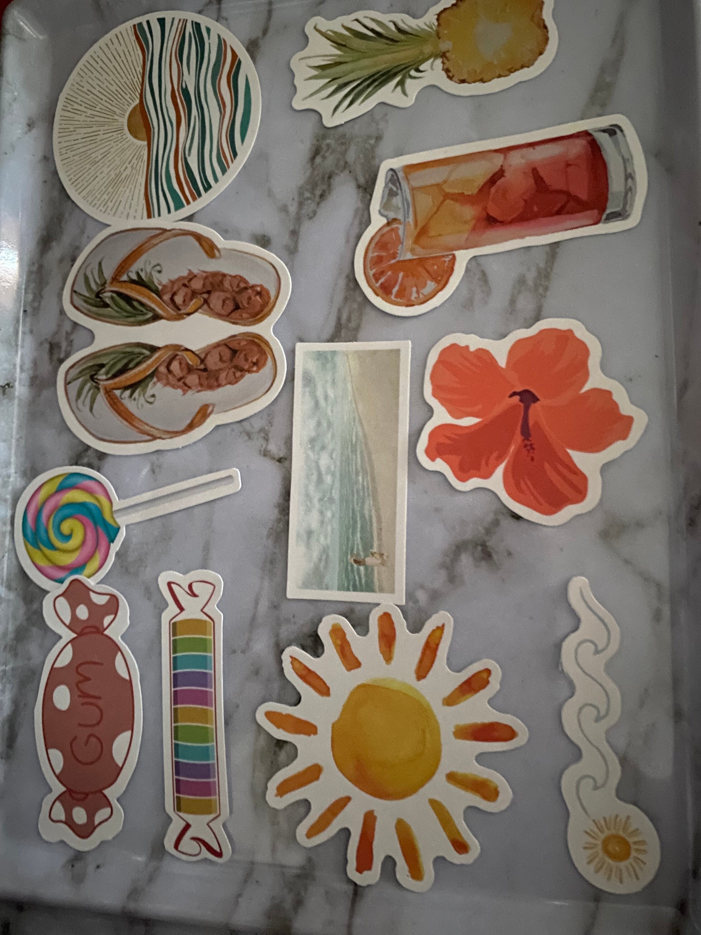 Oops Stickers,mystery Stickers,random Sticker Flakes, Sticker Mystery ...