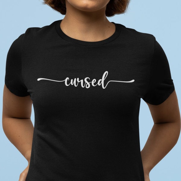 Cursed T Shirt - Etsy